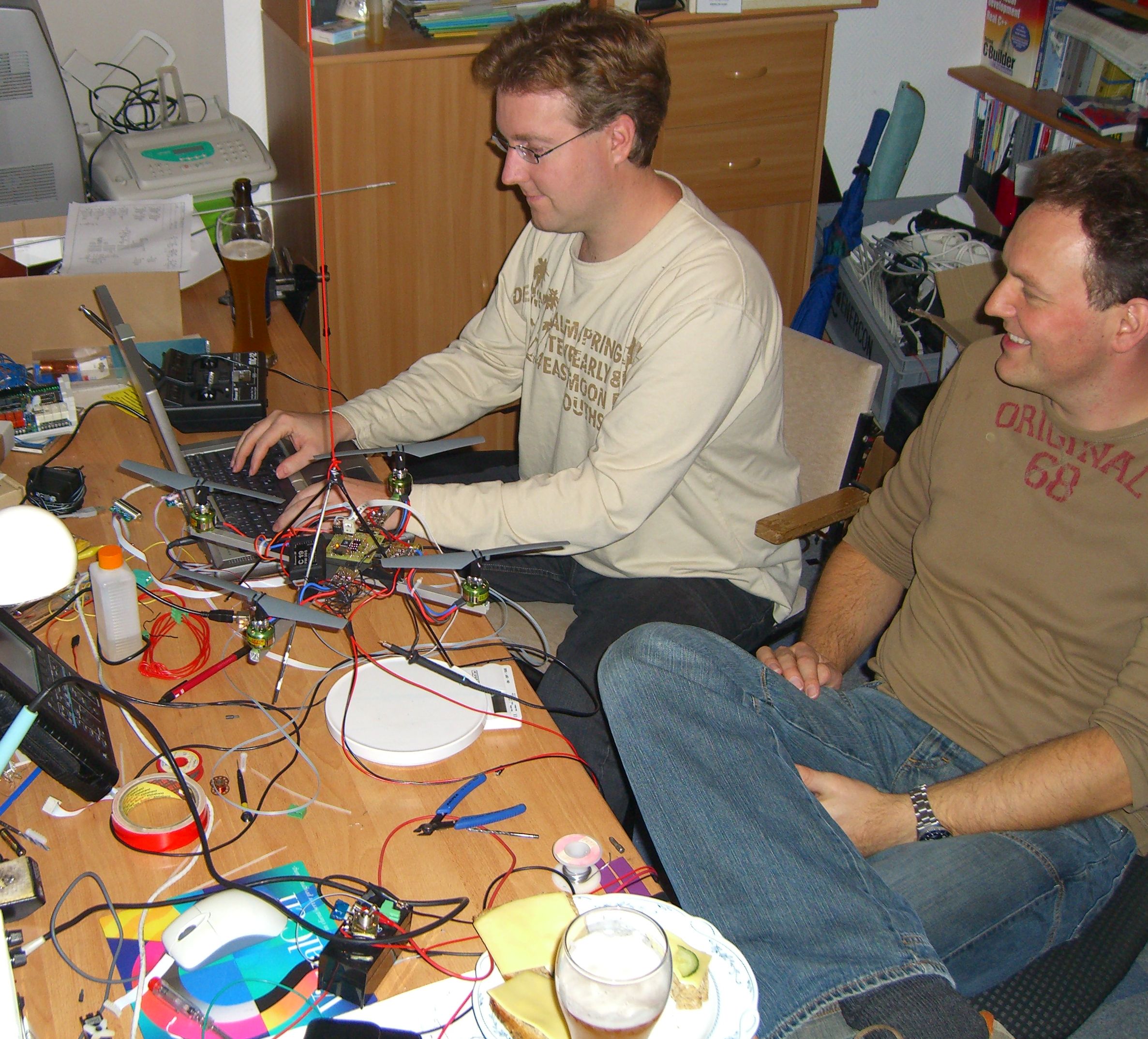 Entwickler bei der Arbeit